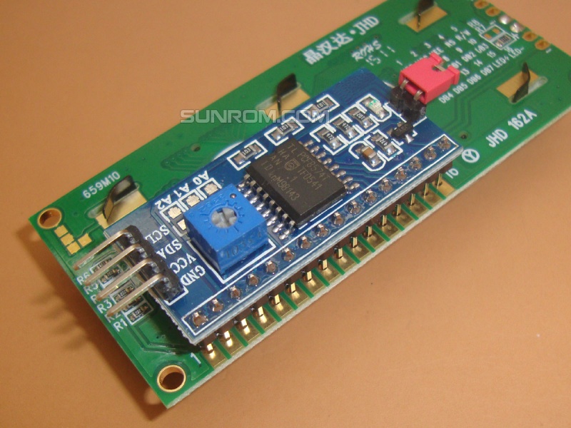 I2C LCD Backpack - PCF8574 [4585] : Sunrom Electronics/Technologies