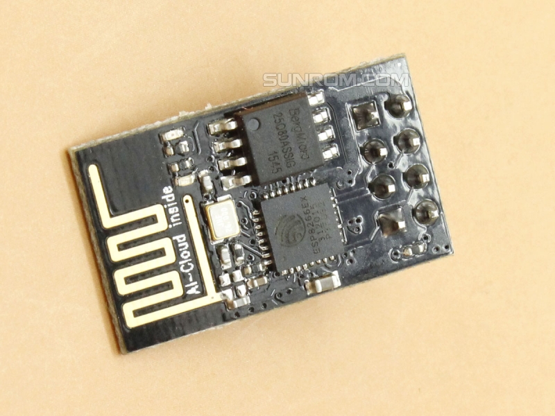 WiFi Module - ESP8266 - 4x2 Header ESP-01 [4641] : Sunrom Electronics ...