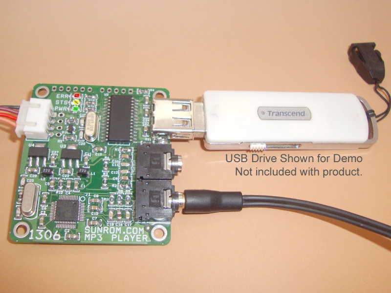 MP3 Audio Player from USB Pen Drive [1306] : Sunrom Electronics ...