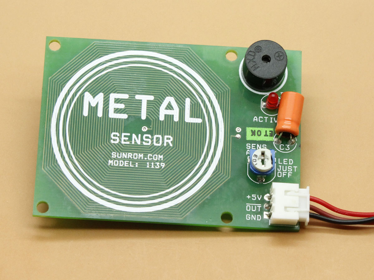 Metal Proximity Detecting Sensor [1139] Sunrom Electronics Technologies