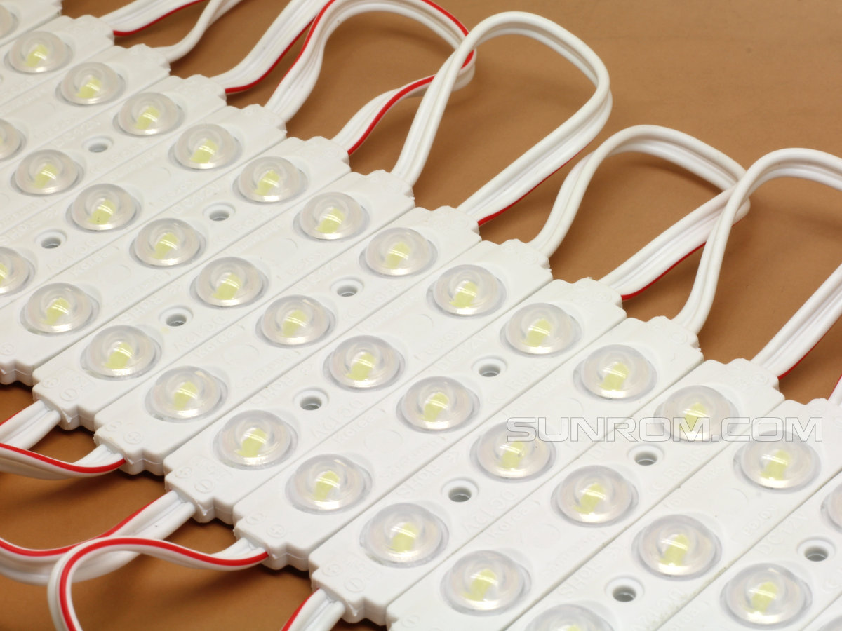 12V Flexible LED Modules 5730 Cool White Series of 20 Modules [5400 ...