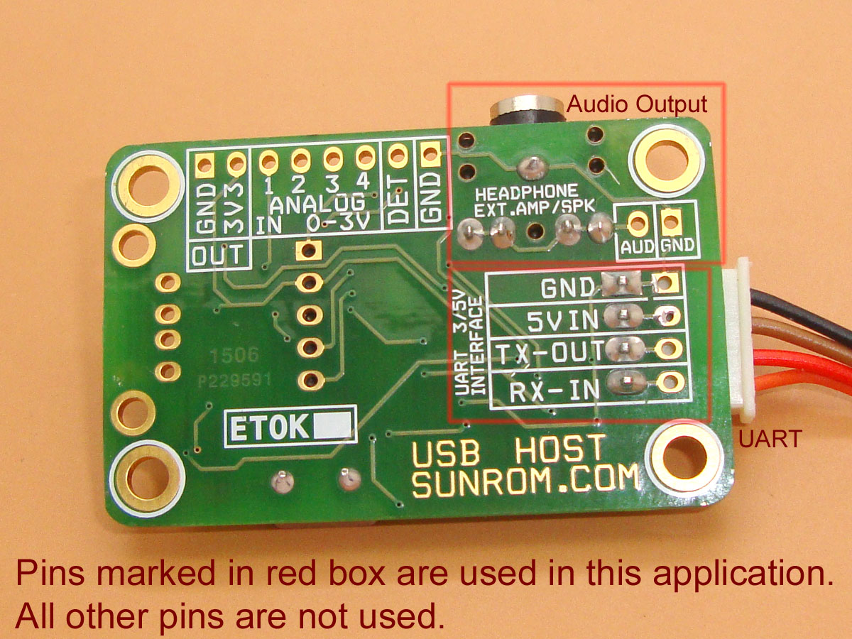 Text to Speech - TTS Module [1231] : Sunrom Electronics/Technologies